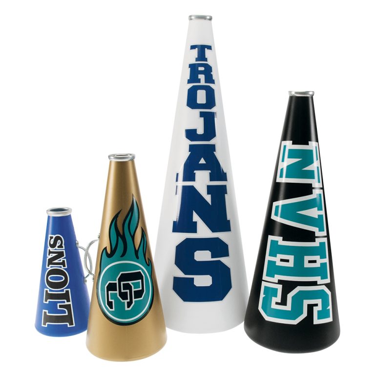 Molded Megaphone Custom Decals | Superior Cheer & Dance